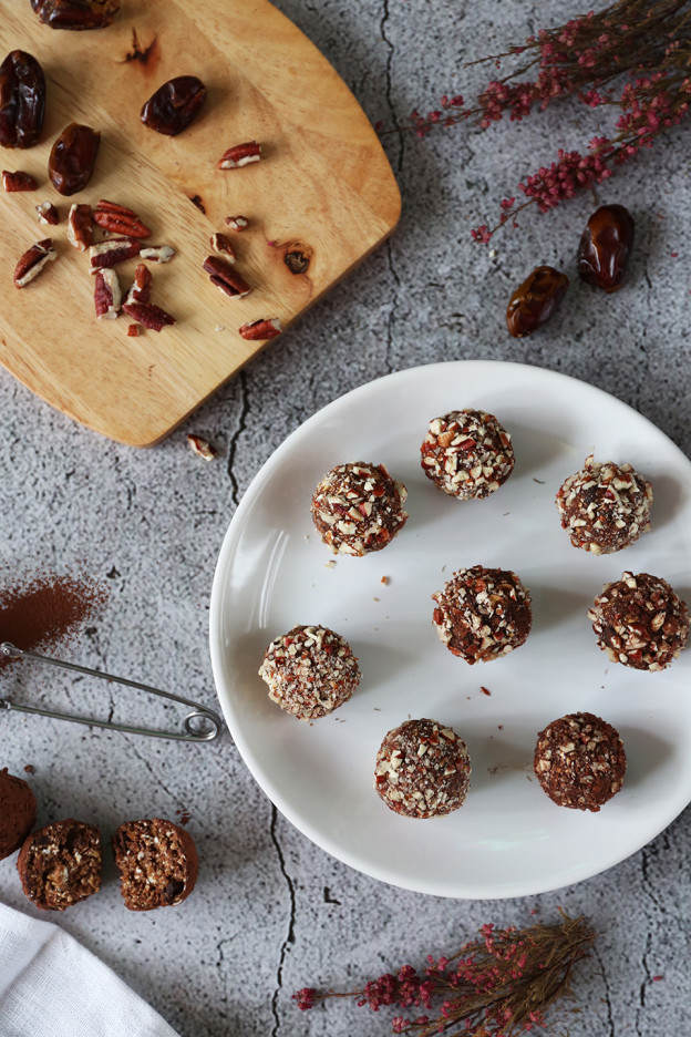 Trufle daktylowe - przepis Marty