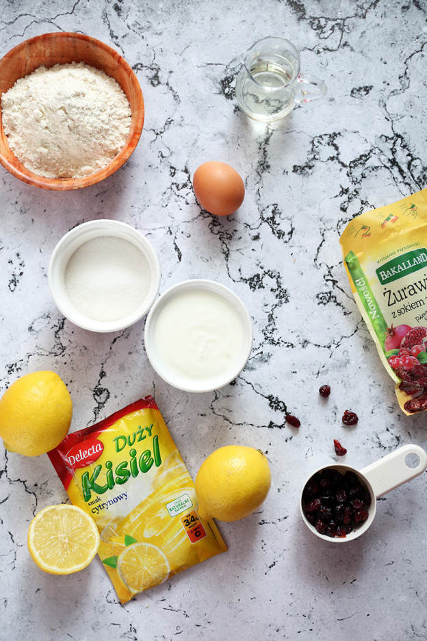 Ciasto cytrynowe - przepis Marty