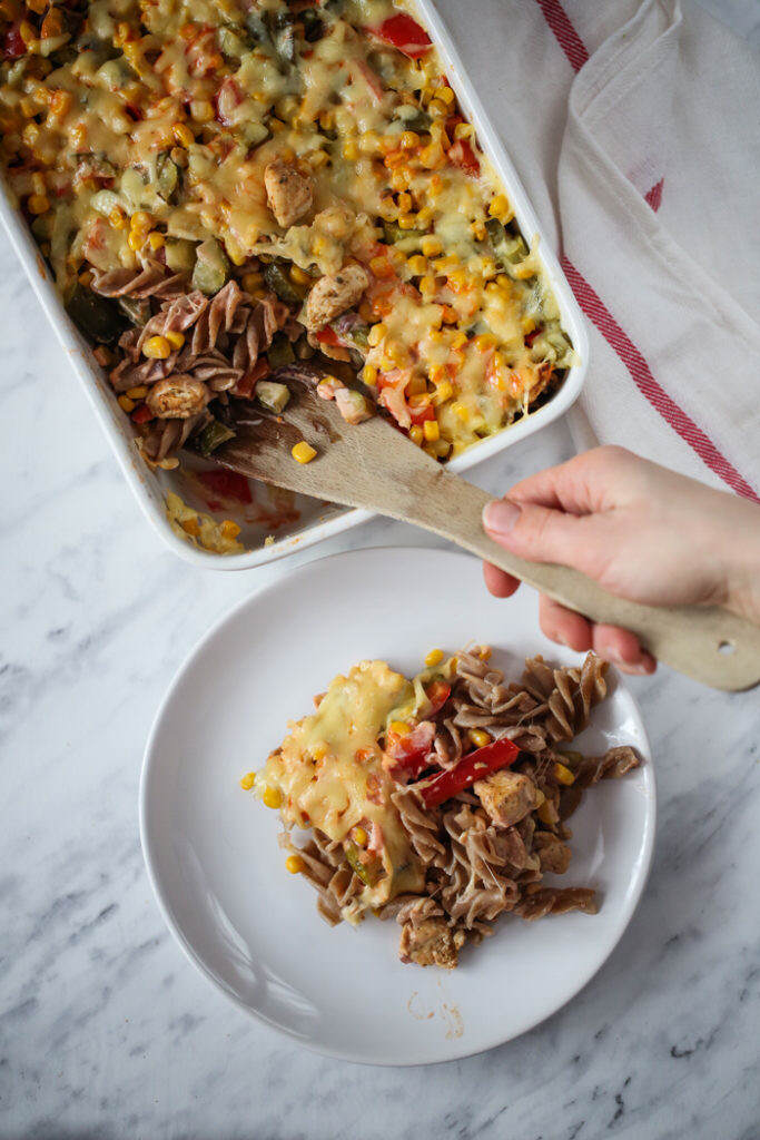 Zapiekanka gyros, najlepsza zapiekanka - przepis Marty