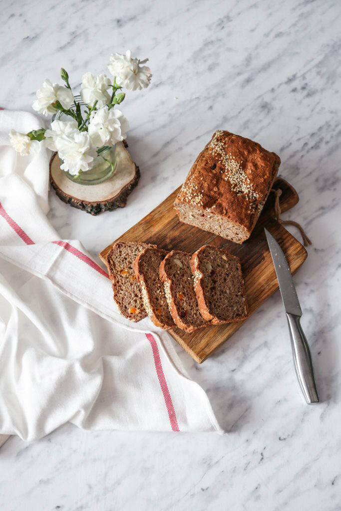 Chleb pełnoziarnisty - przepis Marty